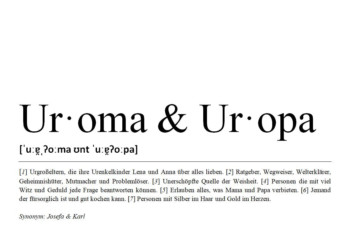 Definition Uroma & Uropa – minoria design